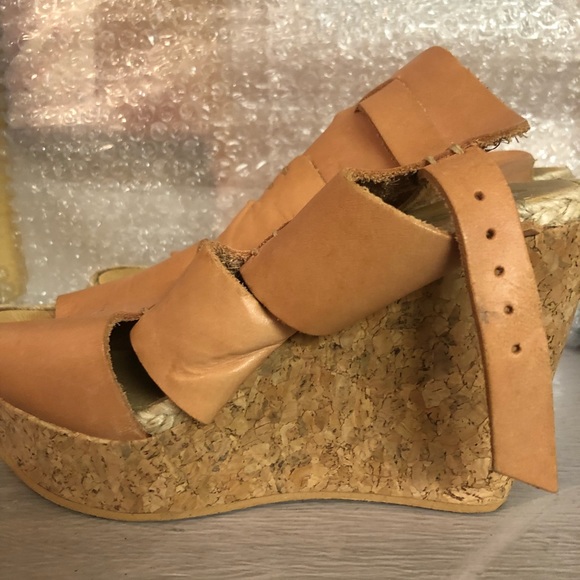 American Eagle Outfitters | Shoes | American Eagle Cork Platforms ...